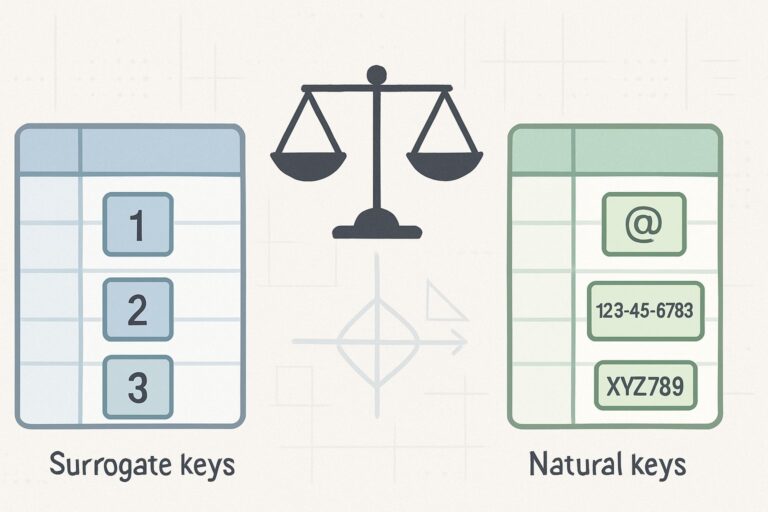 Surrogate vs Natural Keys: Choosing the Right Primary Key for Databases ...